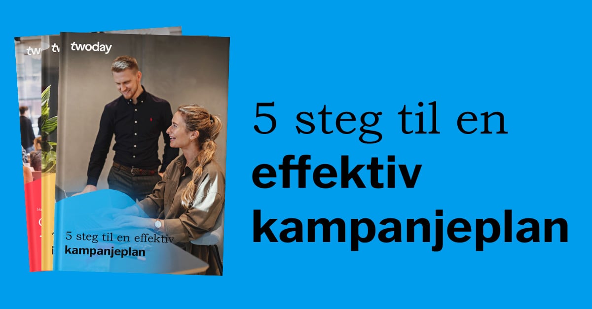 5 steg til en effektiv kampanjeplan | twoday